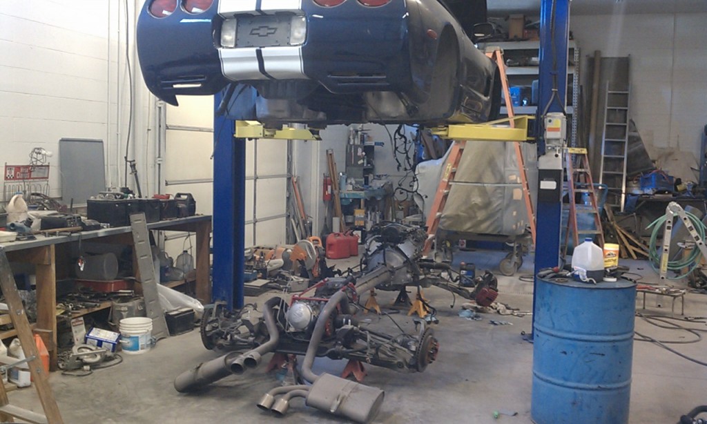 What The C5 And C6 Corvette Drive Train Looks Like